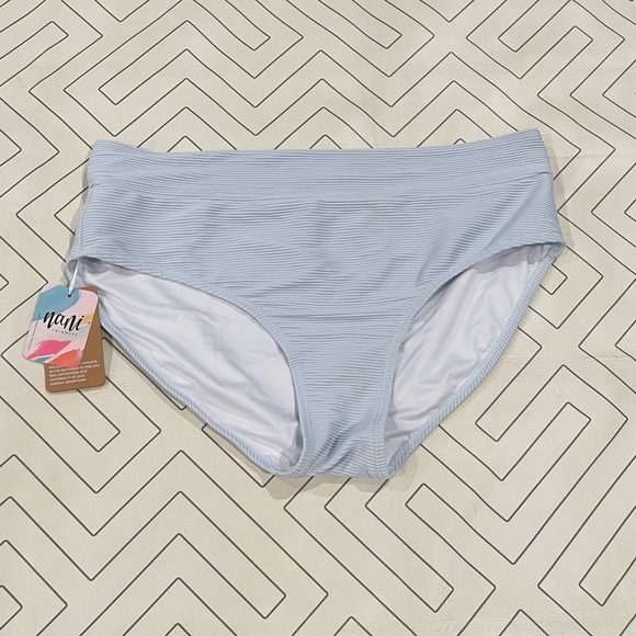 Nani Swimwear | Swim | Nwt Nani Swimwear Textured Glacier Mid Rise ...
